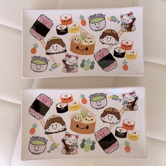 aloha | Dining | Matchaloha Ceramic Plates | Poshmark